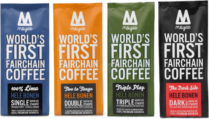 Moyee Coffee - The World's First FairChain Coffee